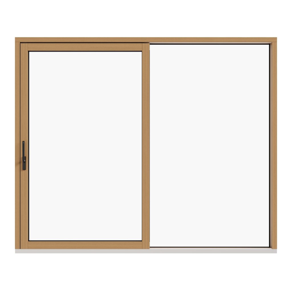 Vantage Modern Air 2 Panel Sliding Door | Ecovia