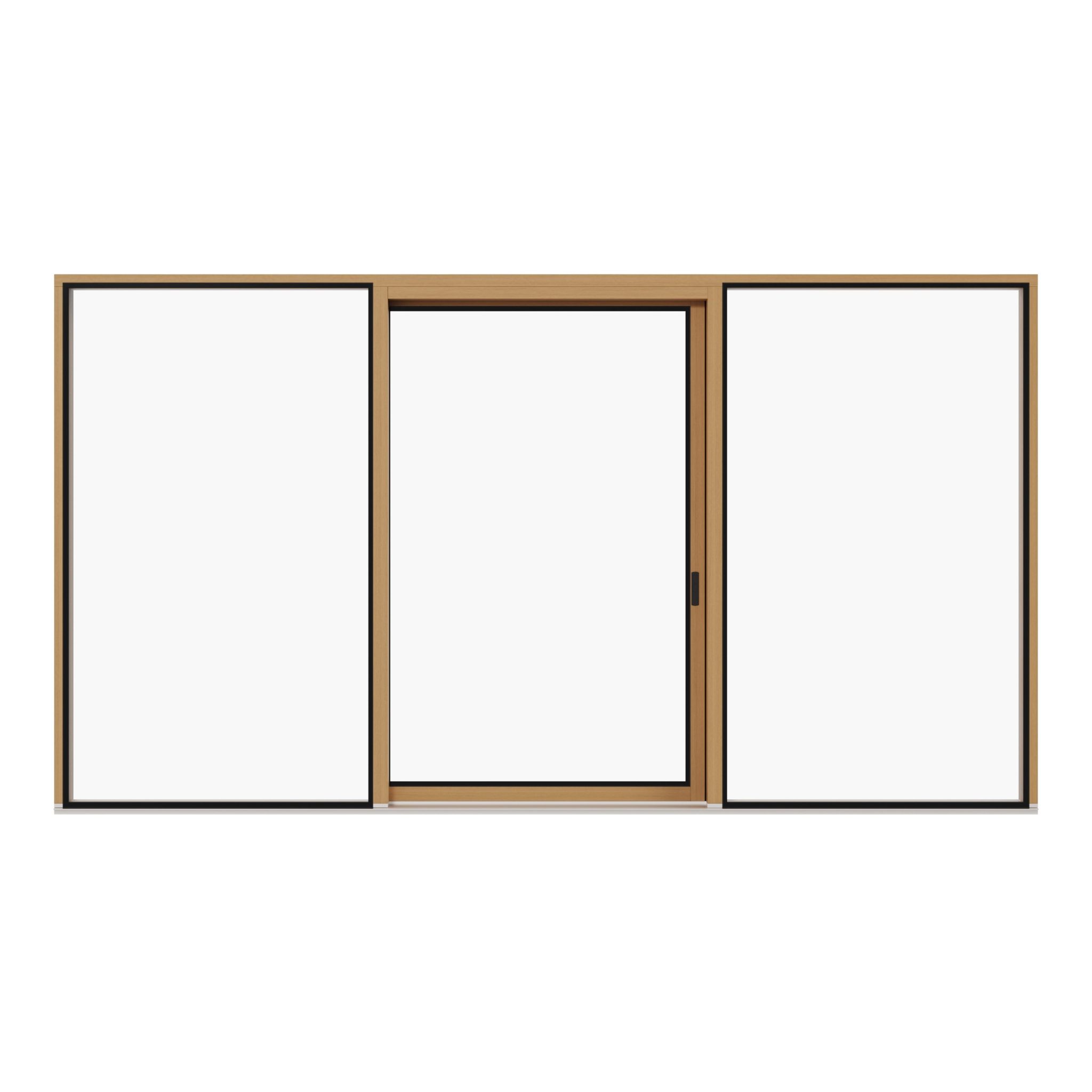 Vantage Modern Air 3 Panel Sliding Door | Ecovia