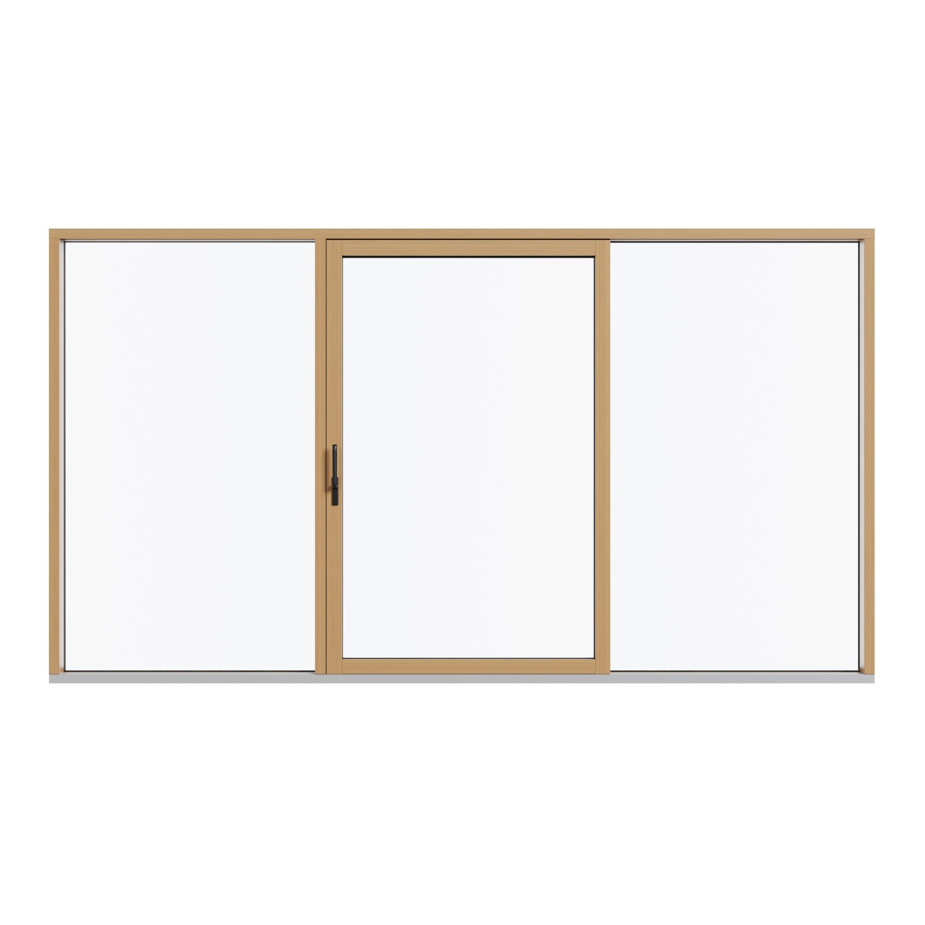 Endurance Modern Air 3 Panel Sliding Door | Ecovia